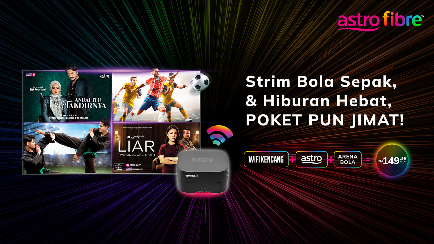 Pek TV & Astro Fibre | Laman Web Rasmi Astro