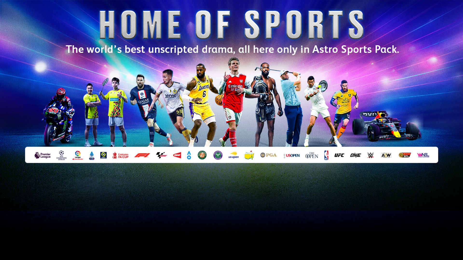 Astro Sports Pack Online Offer - Live Streaming in 4K UHD