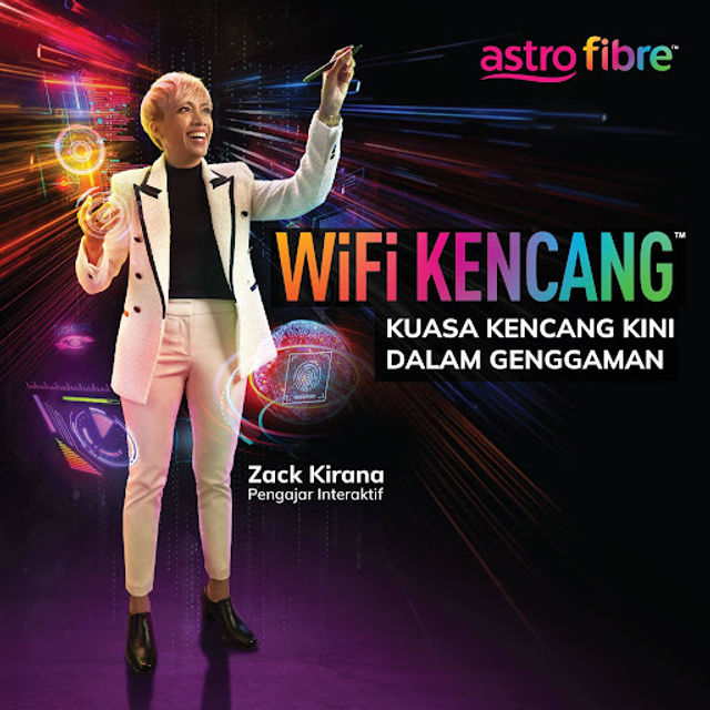 WiFi Kencang 500Mbps hanya RM90/bln. Harga tetap selama 24 bulan
