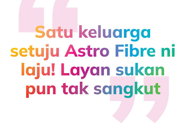 WiFi Kencang 500Mbps hanya RM90/bln. Harga tetap selama 24 bulan